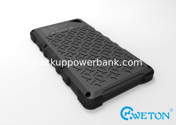8000mAh IP64 Waterproof Portable Solar Power Charger supplier