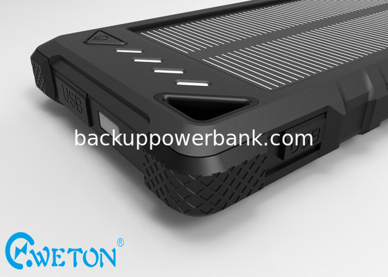 8000mAh IP64 Waterproof Portable Solar Power Charger supplier