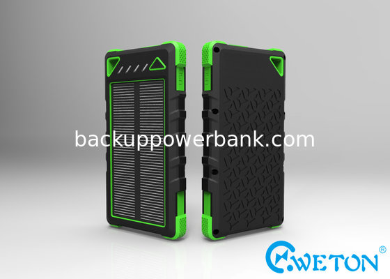 8000mAh IP54 Waterproof Portable Solar Power Charger for Mobile or Tablet supplier