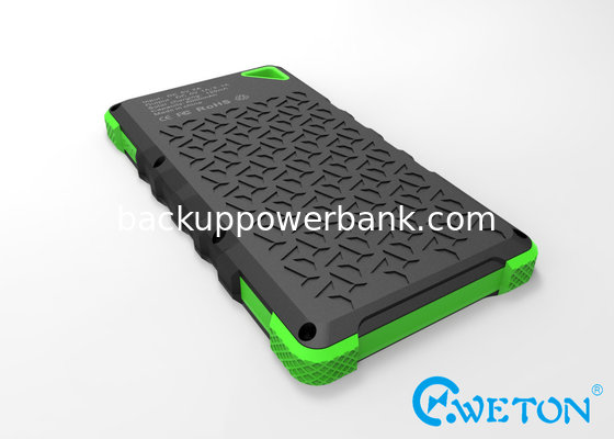 IP54 Rainproof 8000mAh Portable Solar Power Pack Shockproof supplier