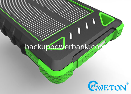 IP54 Rainproof 8000mAh Portable Solar Power Pack Shockproof supplier