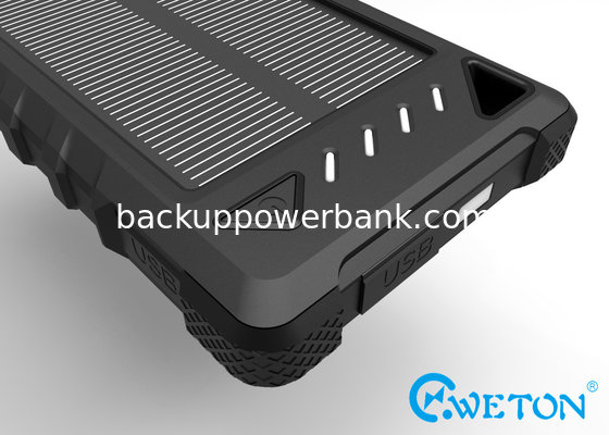8000mAh 2.1A Portable Solar Power Bank GPS Use High Efficiency supplier