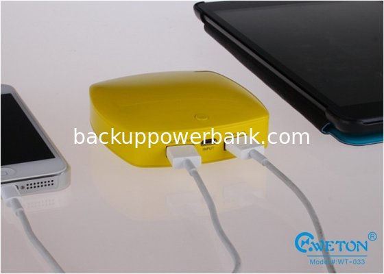 Compact Small Dual USB Backup Power Bank , Mobile Super Power Bank / Pack supplier