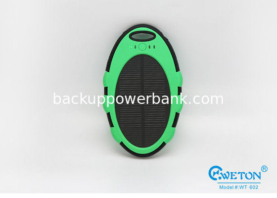 High Temperature Resistant solar powered power bank 5000mAh Shockproof supplier