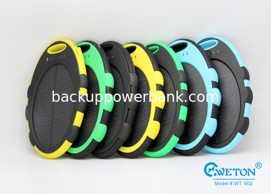 5000mAh Solar Mobile Battery Backup Charger MP3 / MP4 / Smartphones supplier