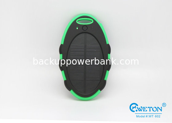Li-polymer cell Solar Power Charger 5000 mAh for Tablet PC / iPhone supplier