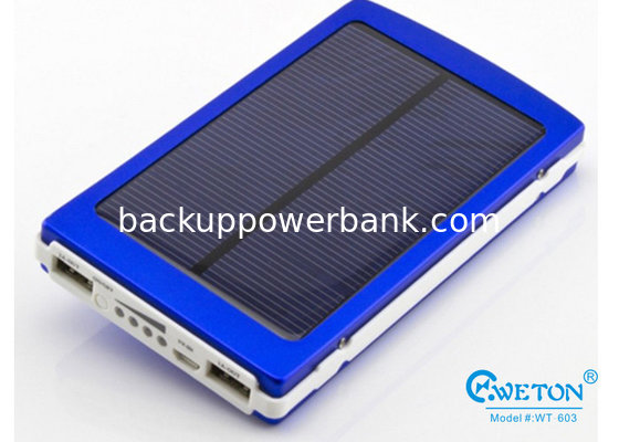 ISO 5V 1A 0.7W Li-polymer Solar Power Phone Charger 50000mAh Shockproof supplier