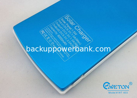 ISO 5V 1A 0.7W Li-polymer Solar Power Phone Charger 50000mAh Shockproof supplier