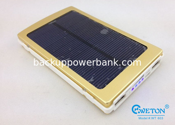 Dual USB High Capacity Universal Portable Solar Power USB Charger 8000mAh supplier