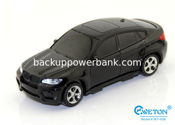 Cellphone 4400 mAh Fashion Electronic Car Shaped Power Bank With Torch 5V 1A supplier