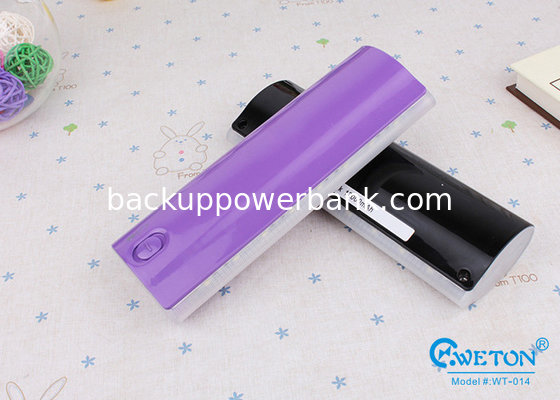 12000 mAh Trip Mobile Battery Backup Charger , USB Mobile Power Bank supplier