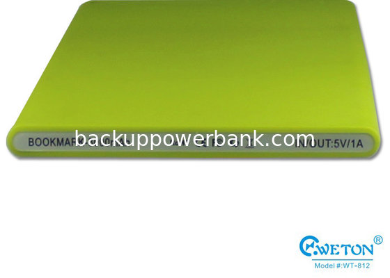 Personalized Thin Rectangle Ipod / Ipad Fashion Electronic Gift Power Bank With Torch supplier