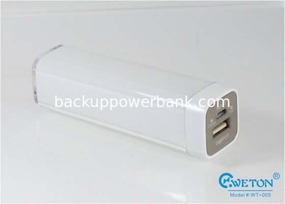 Custom Mini Lipstick Plastic Power Bank Of Samsung 18650 Li-ion cells supplier