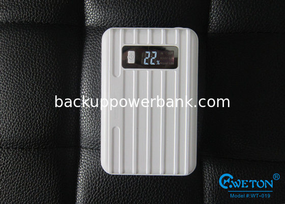 15000mAh High Capacity Suitcase Design Dual USB Power Bank With  Digital Display supplier