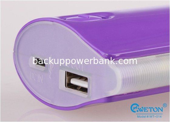Li-ion High Capacity Power Bank 12000 mah With 8 LED Lantern For Outdoor Lighting supplier