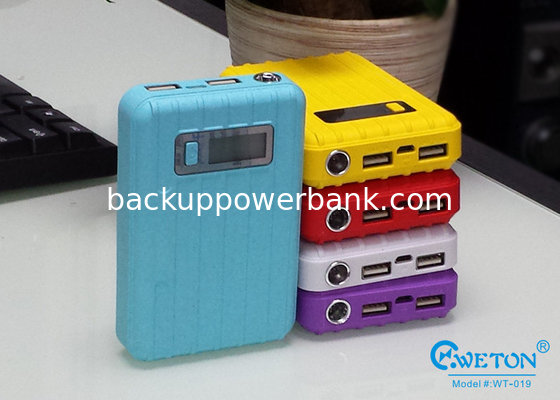 15000mAh High Capacity Suitcase Design Dual USB Power Bank With  Digital Display supplier