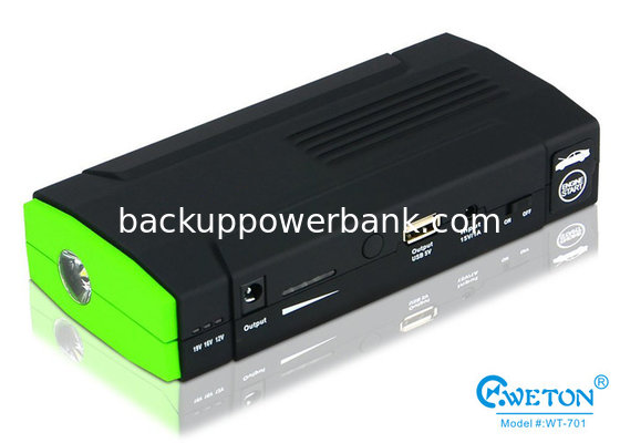 Portable Cellphone Backup Emergency Charger Car Jump Starter Power Bank of Li-polymer cell supplier