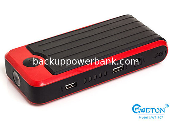 Car Jump Starter Power Bank Dual USB Backup Power Bank For Smartphones 12000mAh supplier