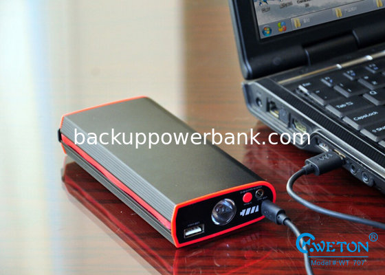 Built - in Micro USB Cable Multi Function Car Jump Starter Power Bank 12000mAh supplier