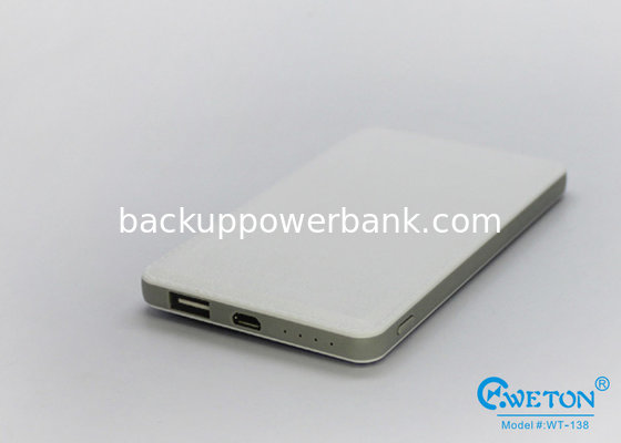4000mAh Ultra Thin lithium Polymer Power Bank Universal Portable Mobile Power Bank supplier