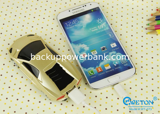 Gift Lamborghini Car Model Backup Power Bank For Smartphone / MP3 / MP4 supplier