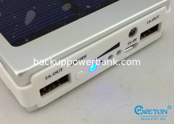 10000mAh High Capacity Portable Solar Power Bank For Mobile Phones And Tablets supplier