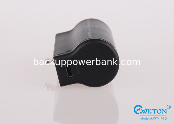 Black Portable 3000mah external backup battery charger case For iPhone 5S iPhone 5C supplier