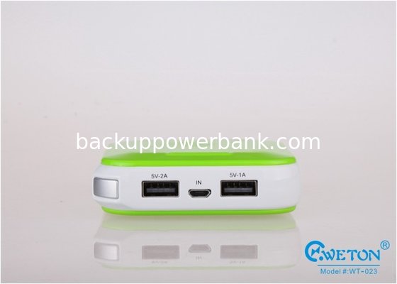 Iphone / Ipod Portable Mobile Power Bank Dual USB 9000mAh / Powerbank supplier