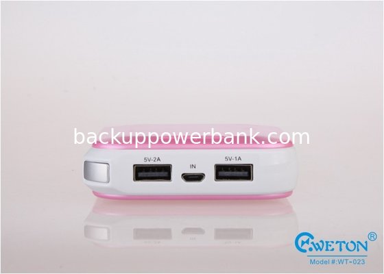 Iphone / Ipod Portable Mobile Power Bank Dual USB 9000mAh / Powerbank supplier