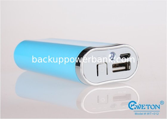 Pocket Ipod / iphone Mobile Charging Backup Power Bank With Torch 6000mAh supplier
