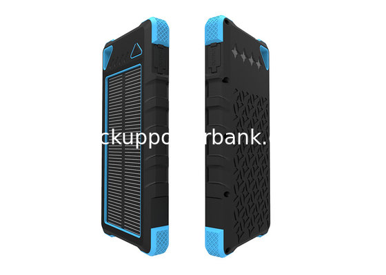 Universal Shockproo Solar 16000mAh Dual USB Power Bank For Mobile Phones supplier