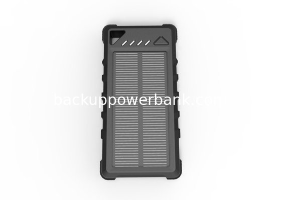 High Capacity 16000mAh Portable Solar Power Bank Waterproof Dustproof Shockproof supplier