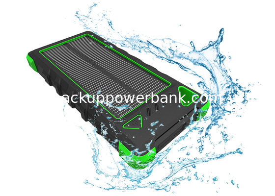 Waterproof Shockproof Dustproof  Solar Backup Power Bank  16000mAh for Smartphones supplier