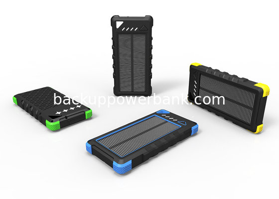 Waterproof Shockproof Dustproof  Solar Backup Power Bank  16000mAh for Smartphones supplier