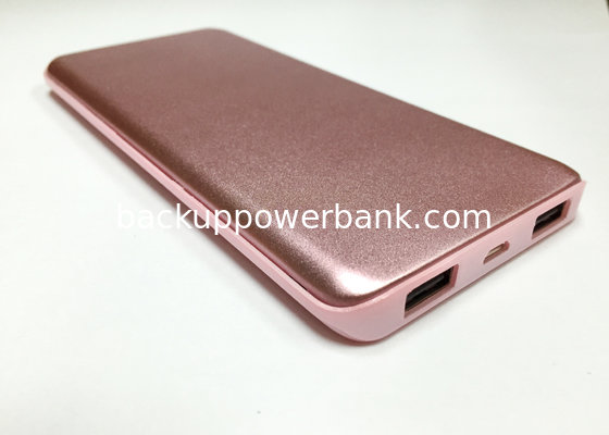 Novel Touch Control Portable Power Bank 8000mah , Dual USB Battery Pack supplier