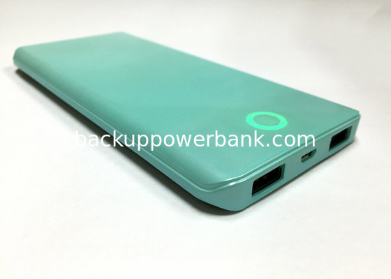 Novel Touch Control Portable Power Bank 8000mah , Dual USB Battery Pack supplier