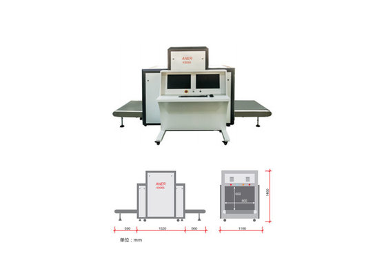 Multi Energy Security Parcel X Ray Machine For Military / Government / Court