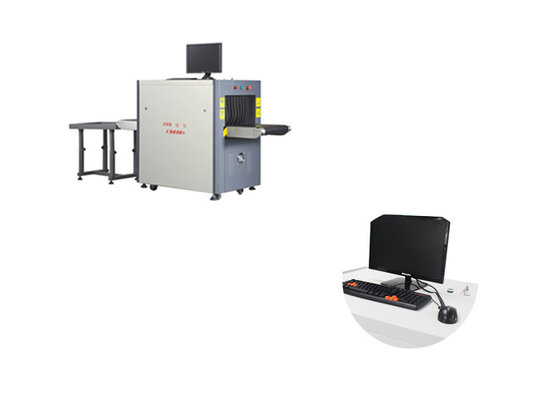 0.1 uGy Leakage X Ray Baggage Scanner With 24 Bits True Color High Definition