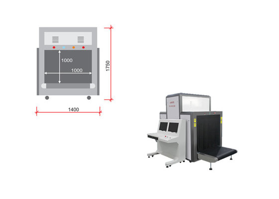 Commercial buildings , Military X Ray Baggage Security Scanning Scanner K100100