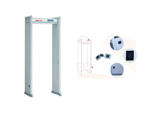 100 Level High Sensitivity  Walk Through Metal Detector K508 Archway Metal Detector for subway
