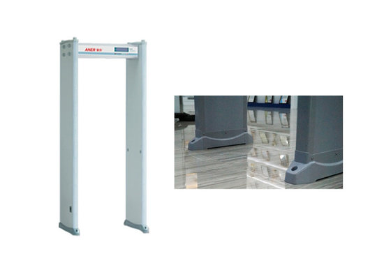 LCD Screen Display Walk Through Metal Detector Body Scanner For Hospital Station