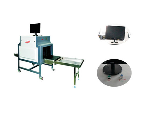 Security X Ray Baggage Scanner Machine For Embassy Multi Energy Color