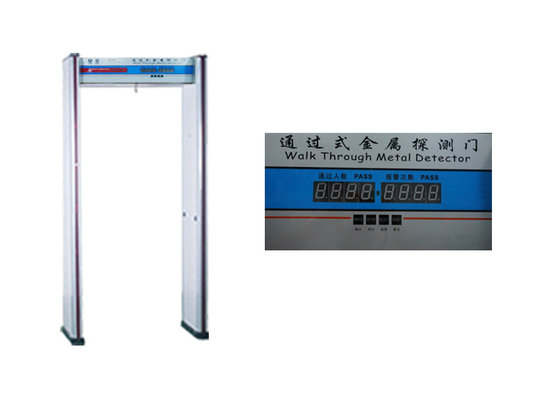 Self Diagnostic Walk Through Metal Detector Security Screening High Sensitivity