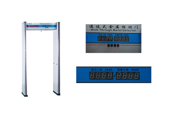 Customized Walk Through Metal Detector Airport Security Scanners For Full Body
