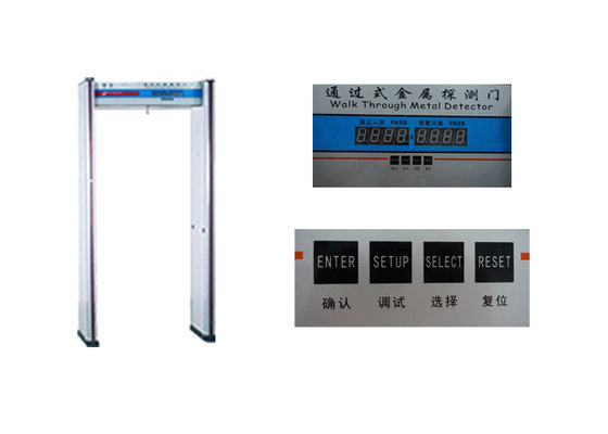 High Precision Walk Through X Ray Machine , Checkpoint Security Gates