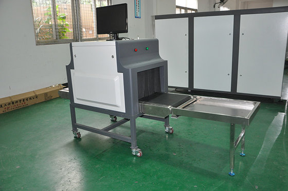 Multi Energy Color X Ray Baggage Screening Machine In Airport / Railway station