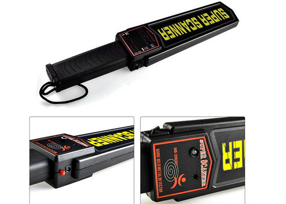 Commercial Buildings Hand Held Metal Detector , Mini Handheld Body Scanner