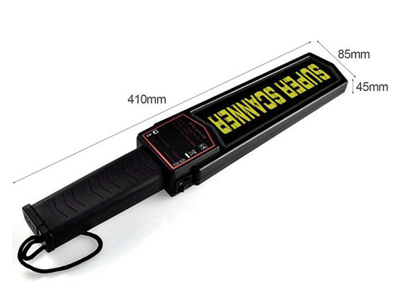 Light Weight Small Security Hand Held Metal Detector For Factory Airport Use