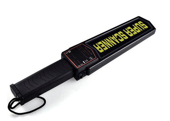 Bank Handheld Security Scanner / Portable Metal Detector Low Power Consumption