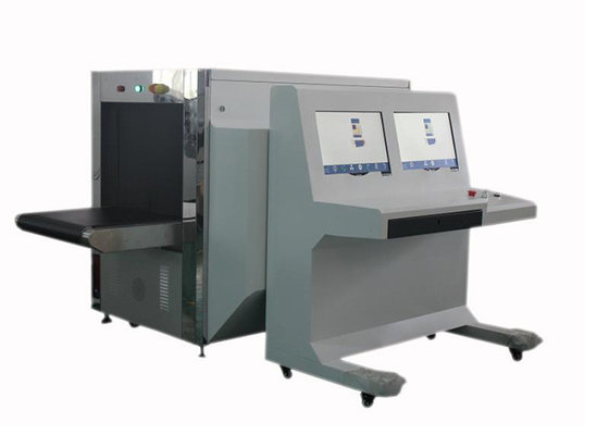 Dual View Railway Station Baggage X Ray Screening Machine With 19 Inch LCD Monitor
